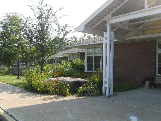 school front entry garden - Commonweeder