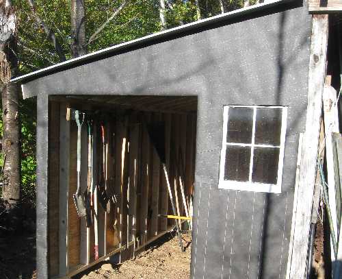 shed done with tools - Commonweeder